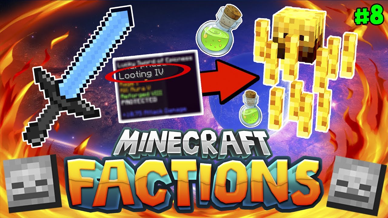 CRAFTING THE GOD GRINDING SWORD! | Minecraft FACTIONS #8 (Cosmic PVP ...