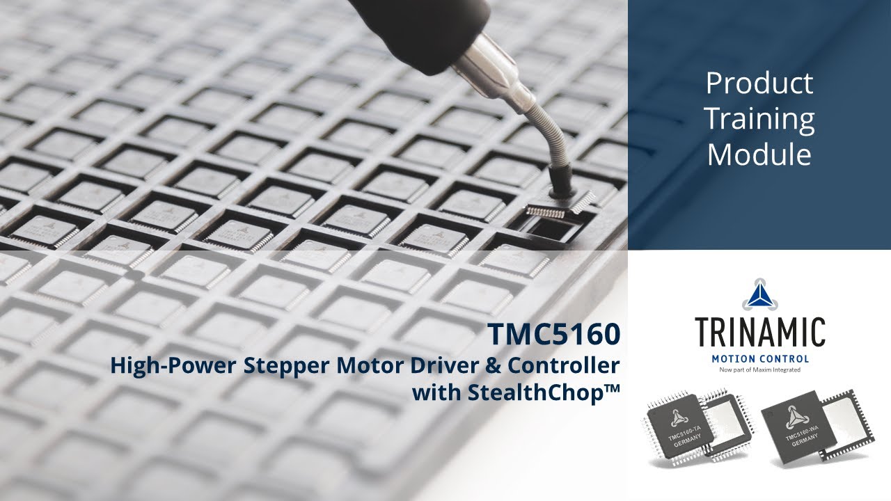 TMC5160 Product Training Module - YouTube