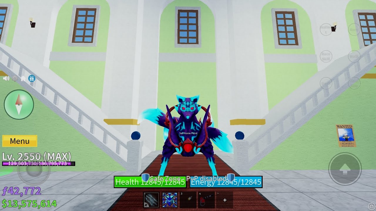Showcasing Kitsune | And Its Combos | Blox Fruits | Gameplay | Hindi ...