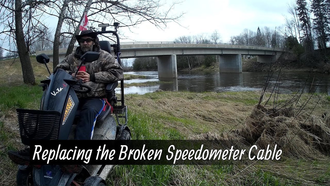 Replacing The Monster's Broken Speedometer Cable - YouTube