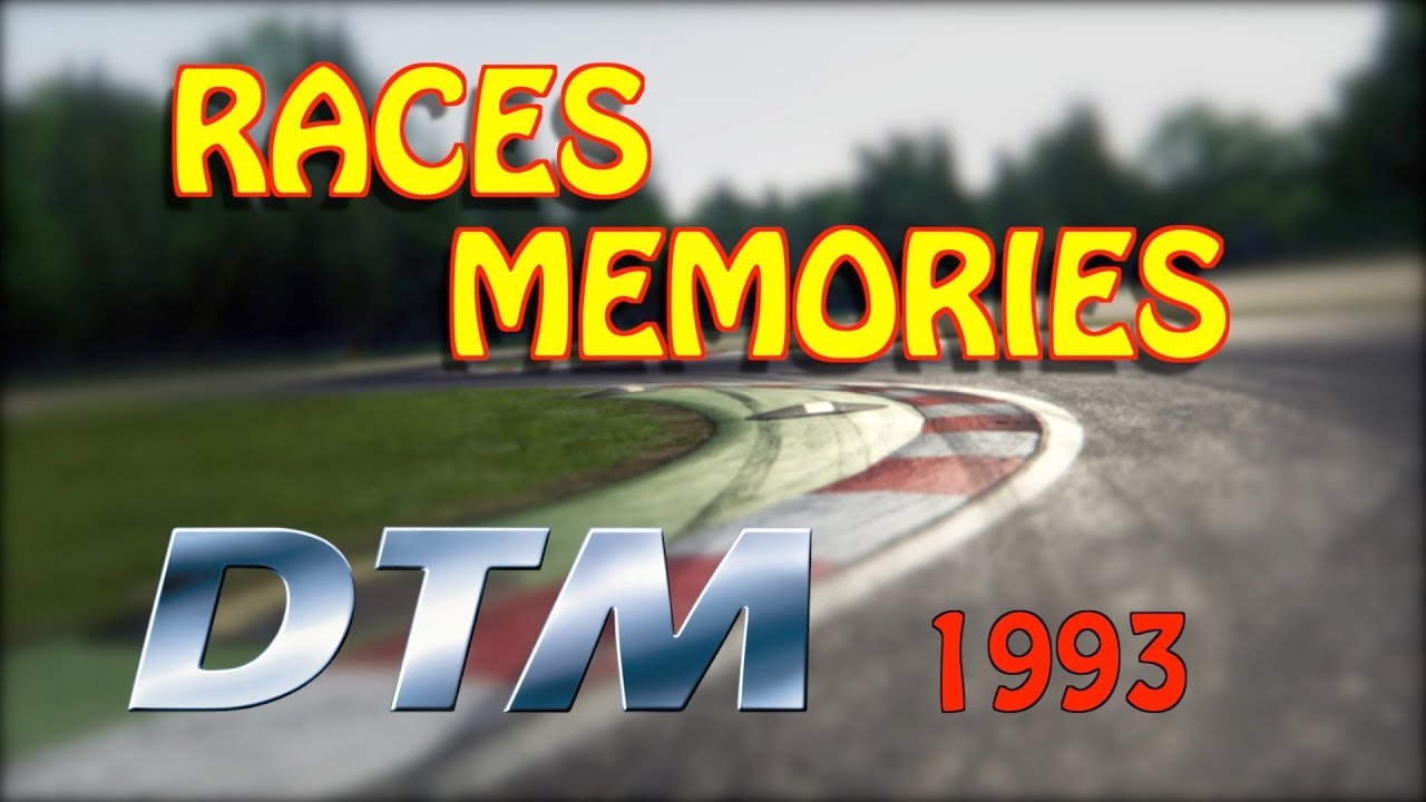 Races Memories - DTM 1993 - YouTube