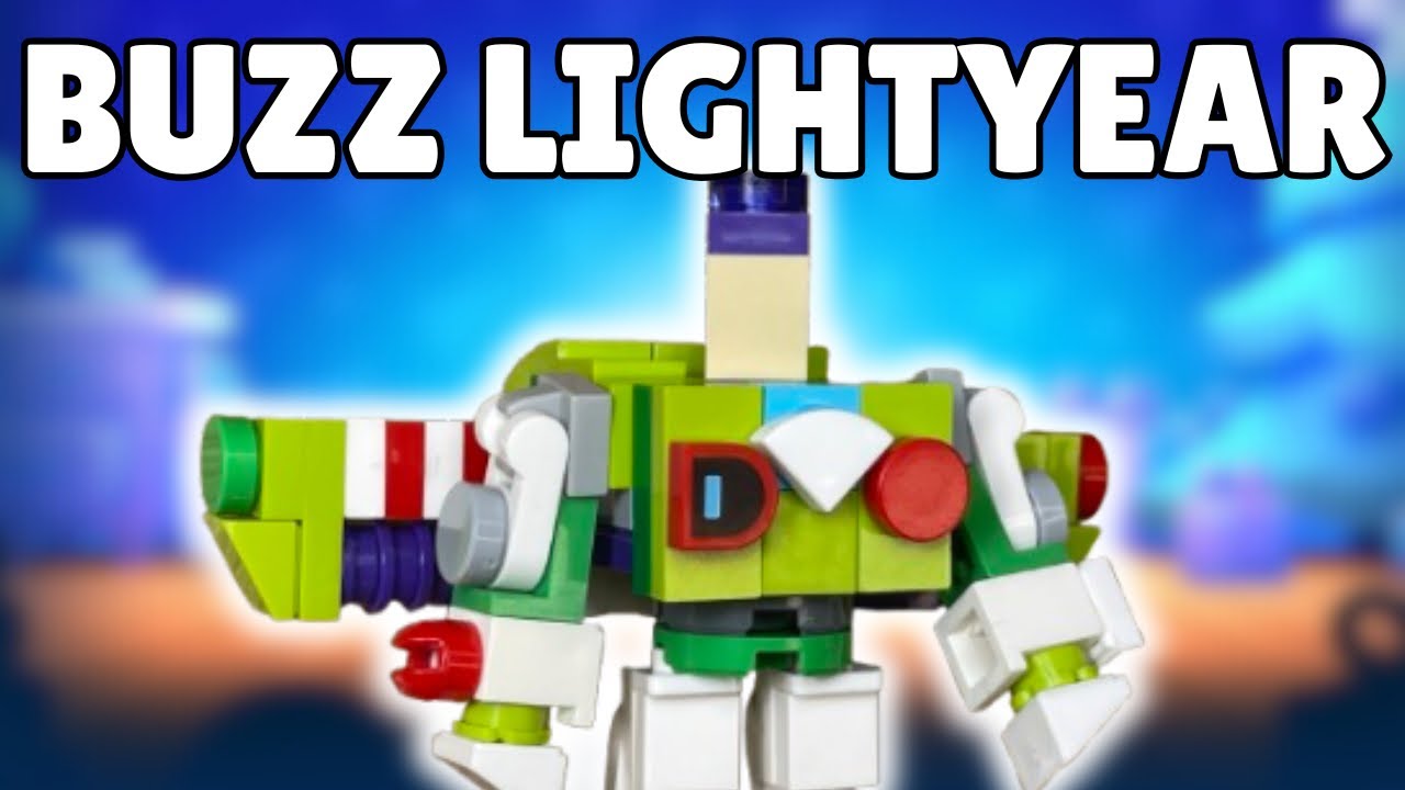 How to make BUZZ LIGHTYEAR in LEGO!! [Lego Brawl Stars] - YouTube