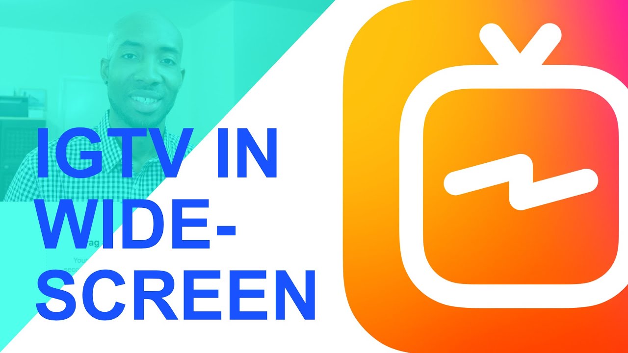 IGTV Tip - How to fit widescreen video in portrait format - YouTube