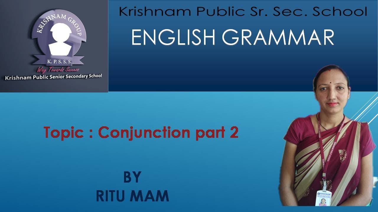learn english grammar / topic Conjunction Part 2 - YouTube