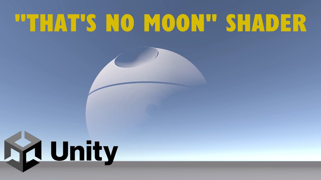 Death Star Ray Marching Shader In Unity Link To Tutorial In