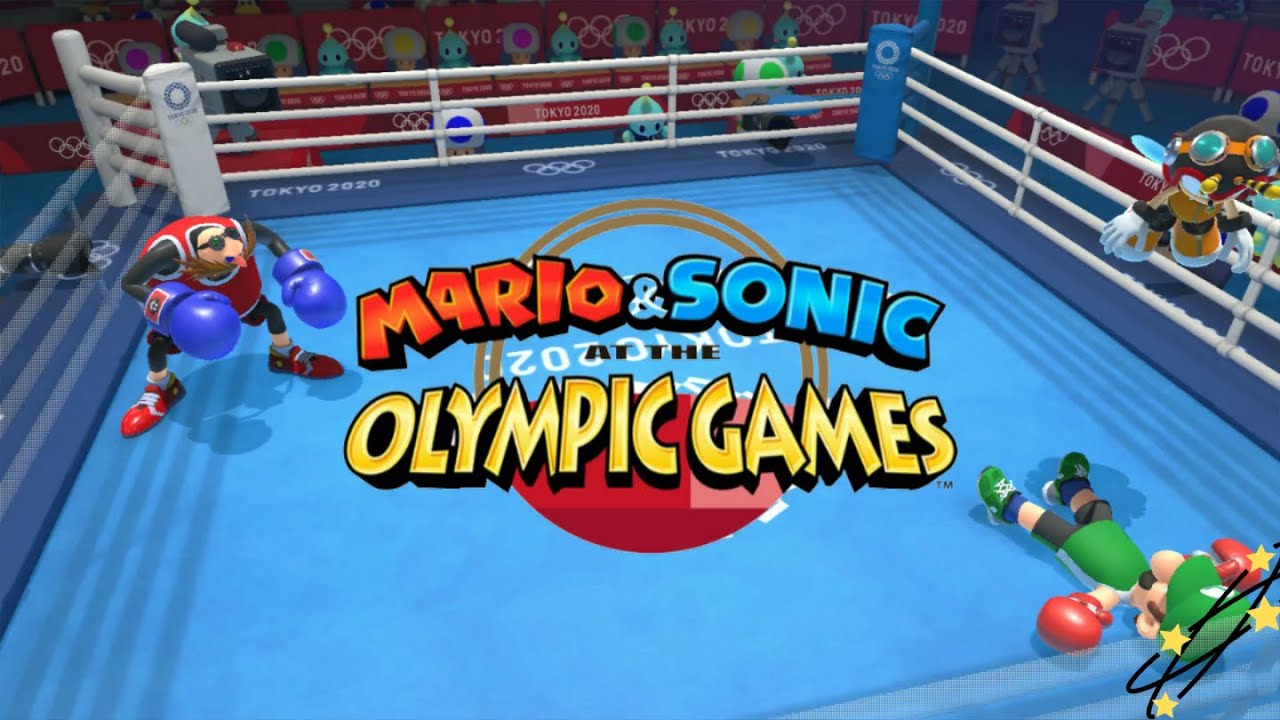 Boxing Mario & Sonic At The Olympic Games Tokyo 2020 - YouTube