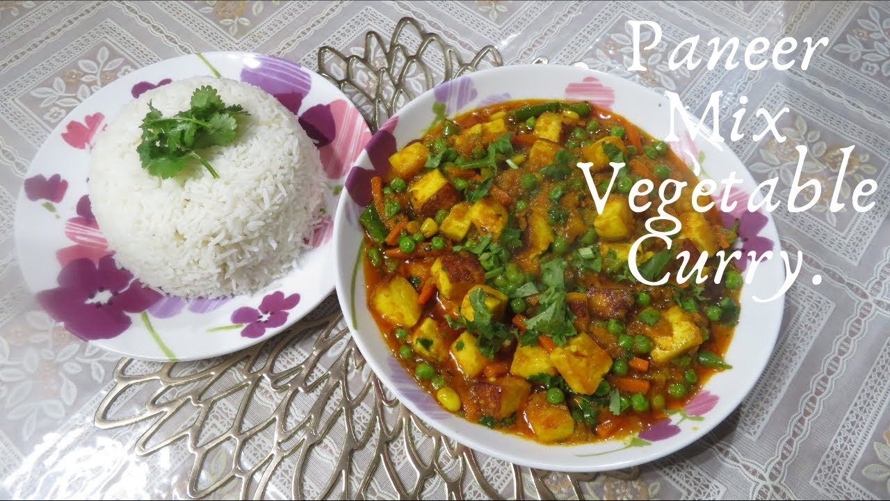 Paneer Mix Vegetable Curry. কিভাবে আমি পনির দিয়ে সবজি রান্না করলাম ...