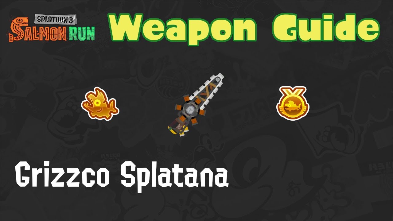 Splatoon 3 Salmon Run | Weapon Guide | Grizzco Splatana - YouTube