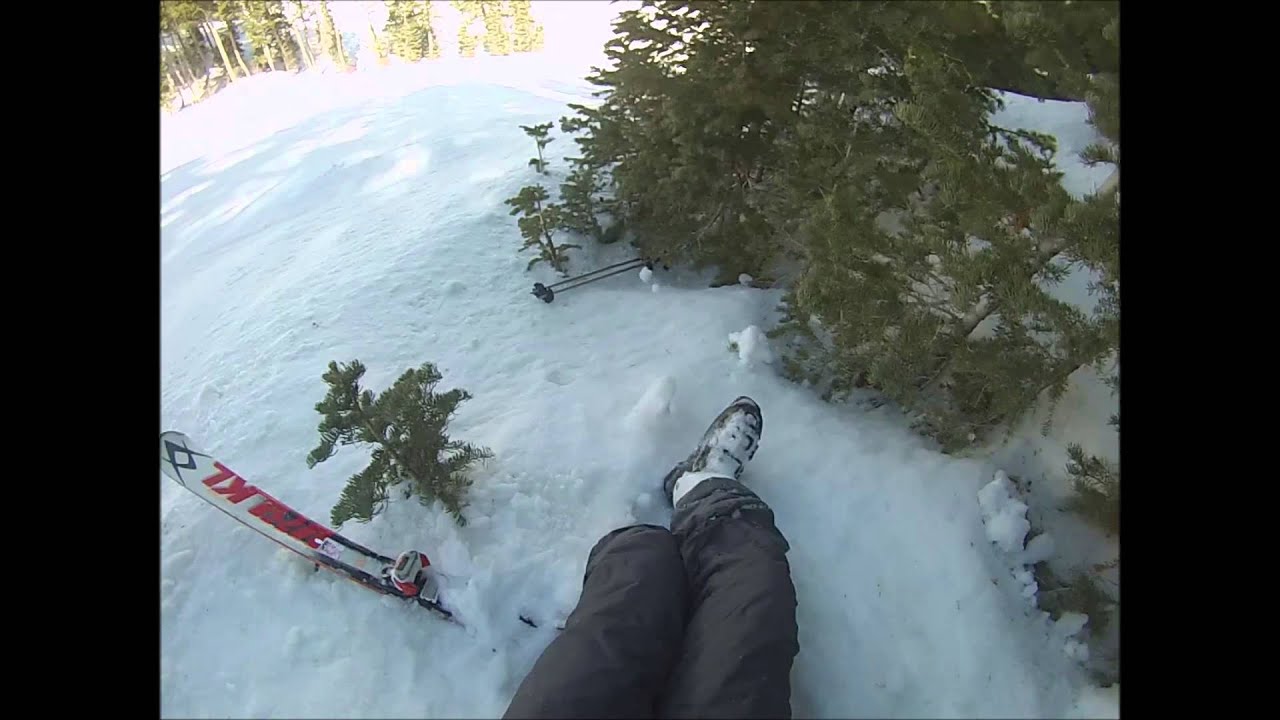 Skiing fails (skiing in utah) - YouTube