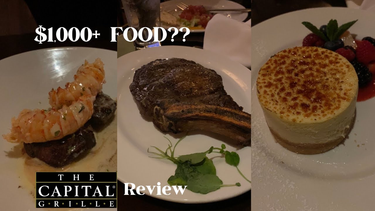 HOW MUCH IS THIS STEAK REALLY WORTH??🥩💰💸 | THE CAPITAL GRILLE ...