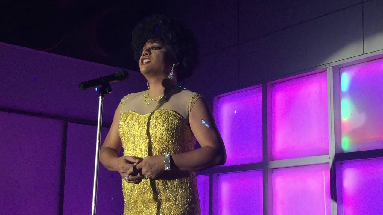 DJ Station Drag Queen Performance - Don't Cry Out Loud - YouTube