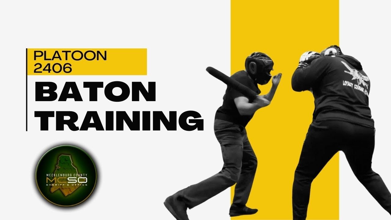 Platoon 2406 Masters the Baton: Strength, Control, and Precision - YouTube