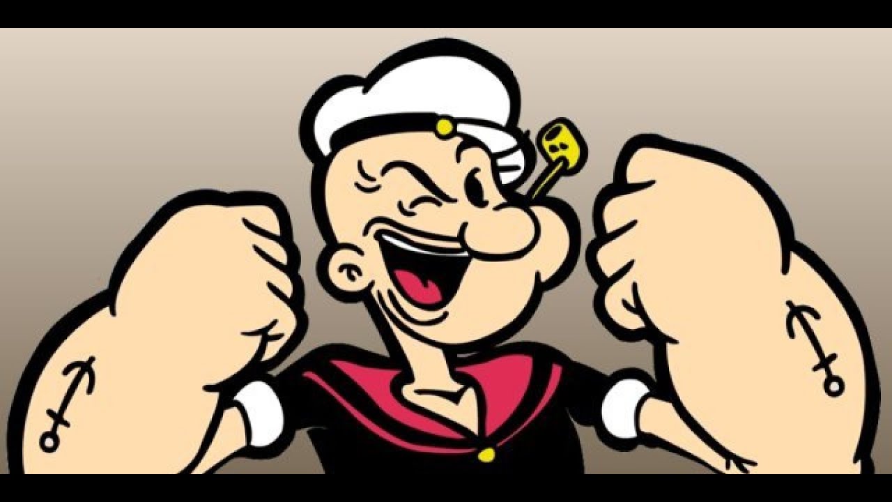 Popeye The Sailor in "Ancient Fistory" 1953 - YouTube