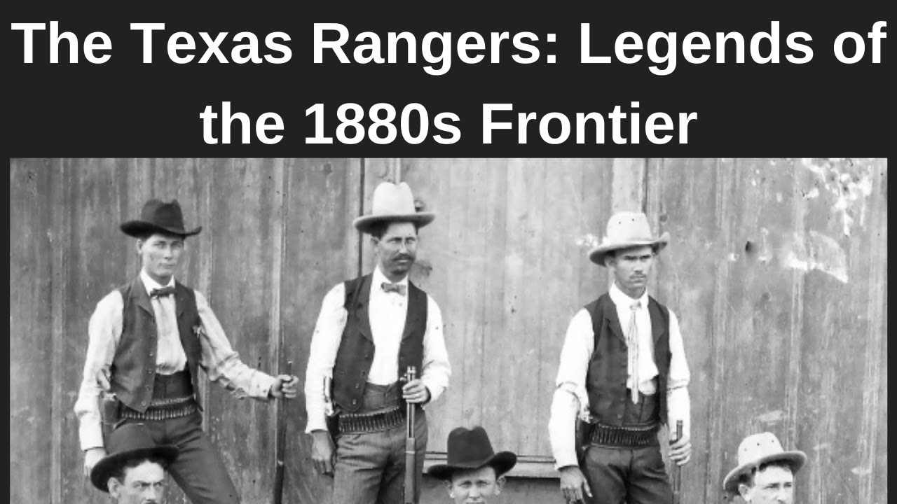 The Texas Rangers: Legends of the 1880s Frontier #history #texas # ...