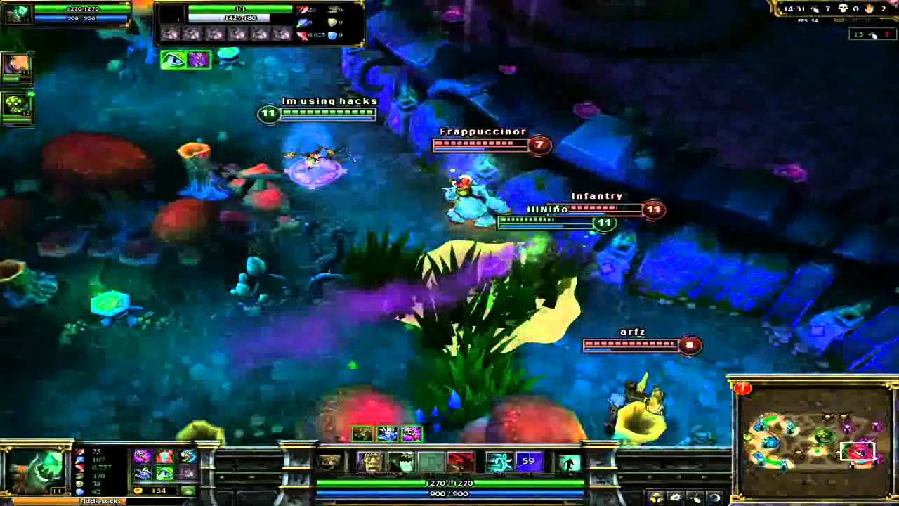 Fiddlesticks Epic Ownage - YouTube