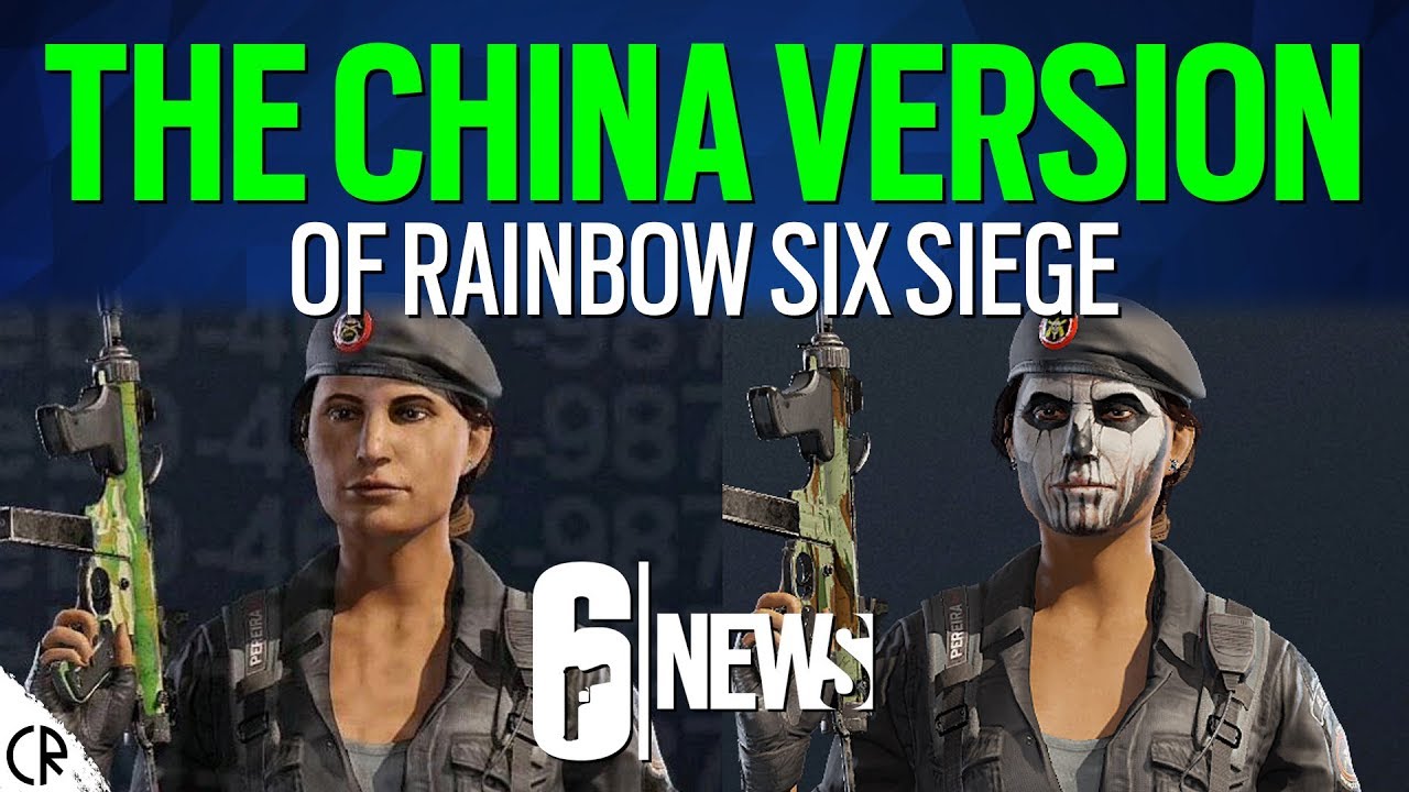 The China Version of Rainbow Six Siege - 6News - YouTube