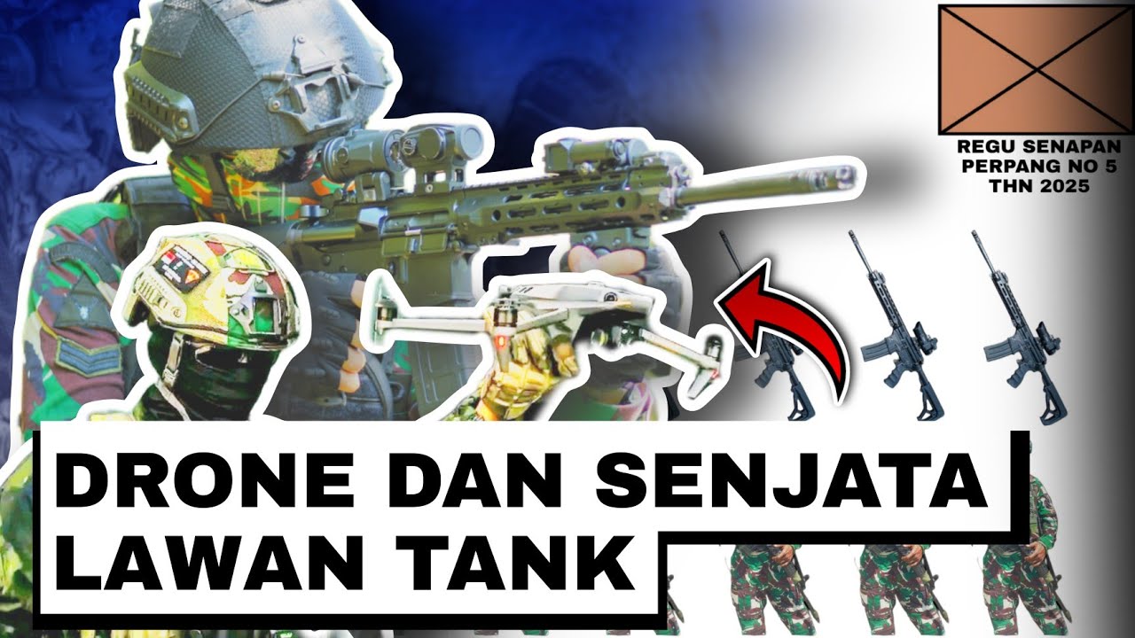 Struktur Regu TNI AD Segera Diperkuat Drone dan Roket Anti Tank! - YouTube