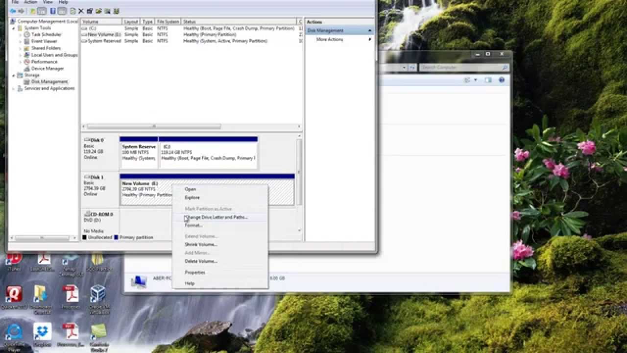How To Find and Fully Use Your 3TB Hard Drive Windows 7 - YouTube