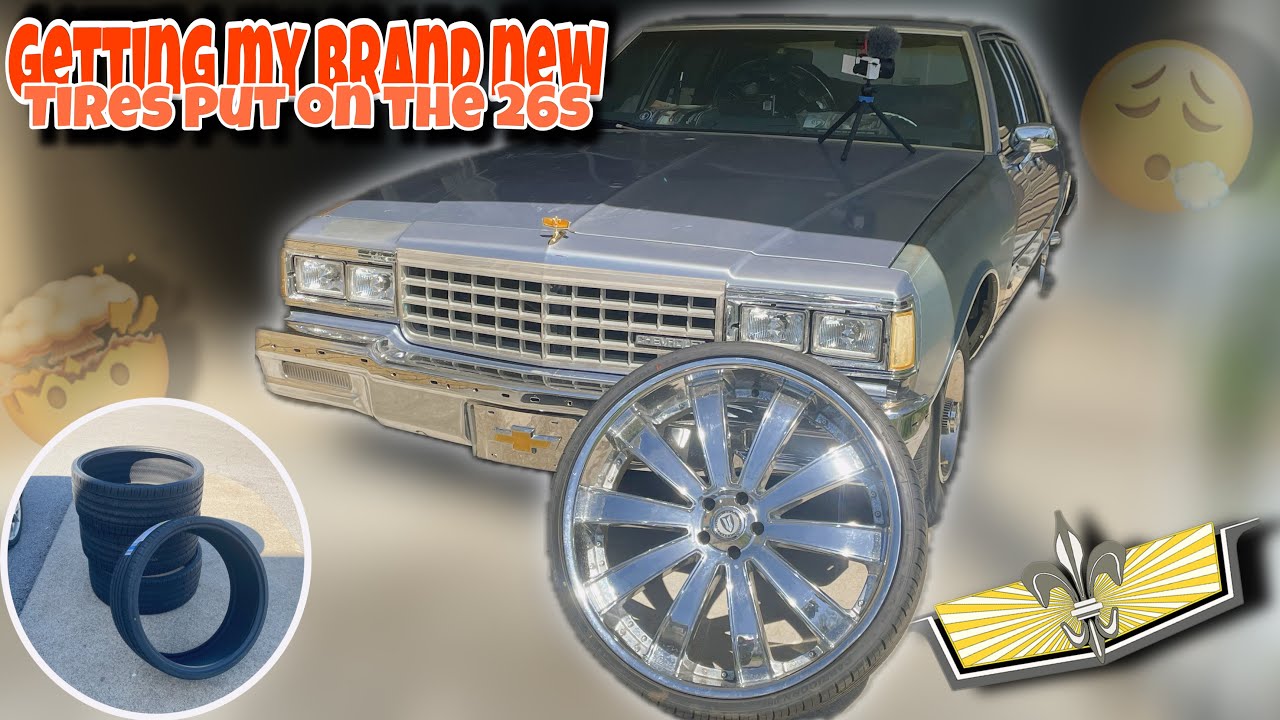 Getting My Brand New 26 Inch Tires Mounted on the Versante Rims - YouTube