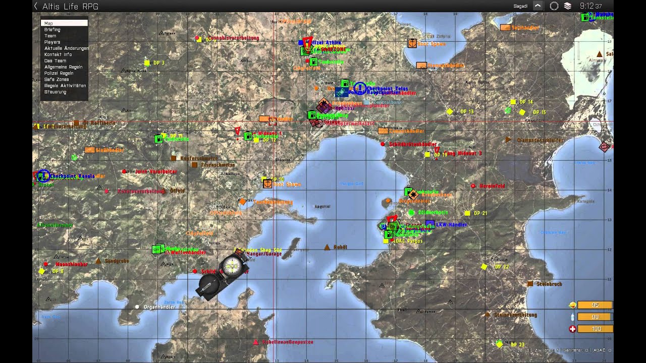 Let's Test Altis Life Server - SOS Altis - YouTube