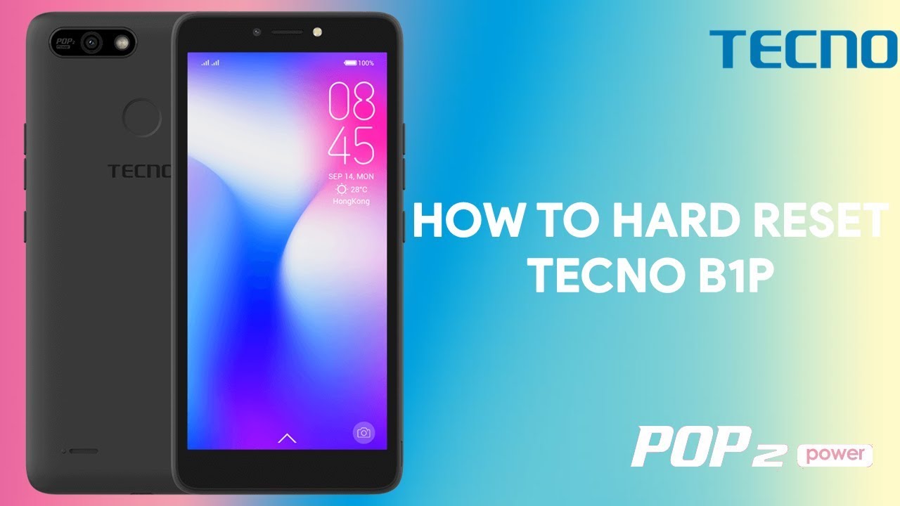 How To Hard Reset Tecno Pop 2 Power B1P - [romshillzz] - YouTube