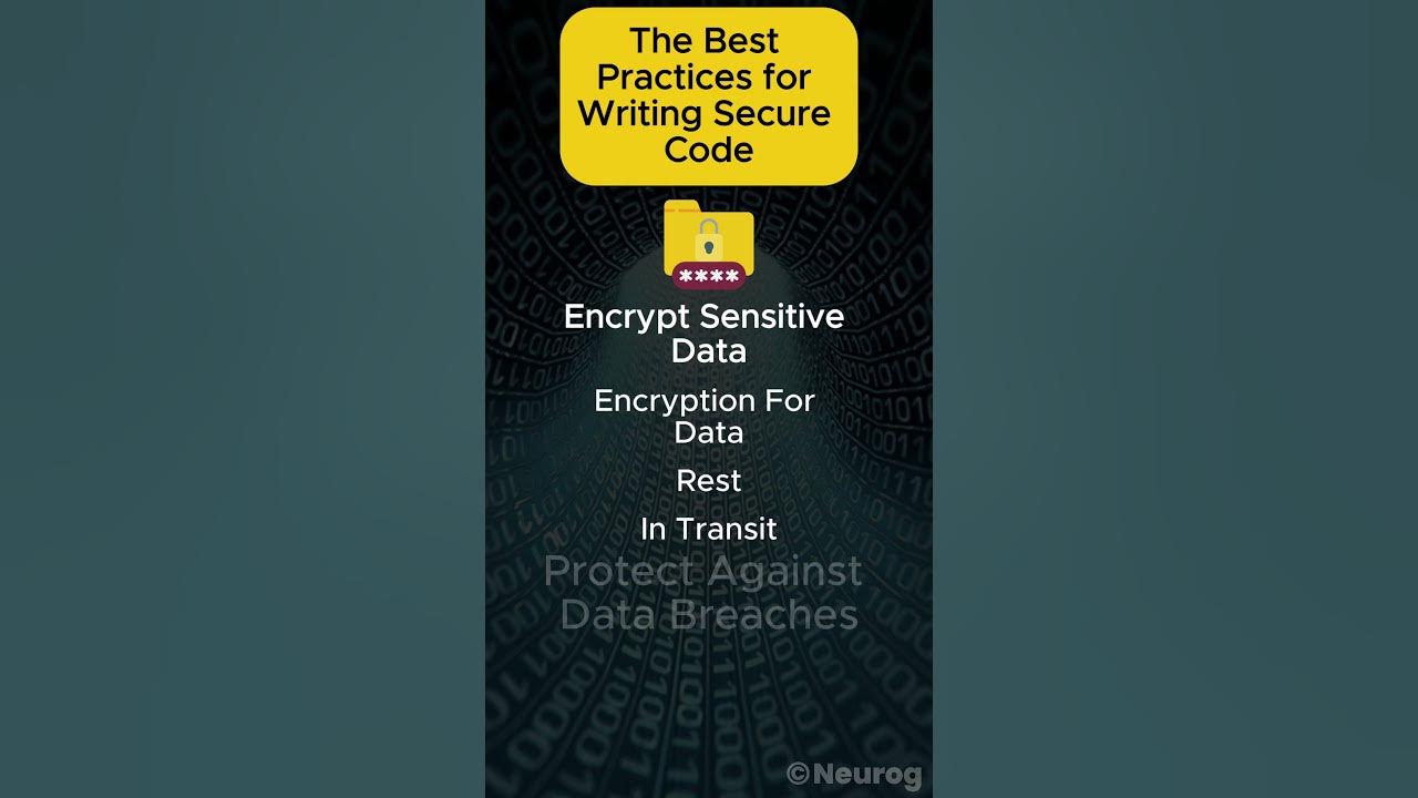 The Best Practices for Writing Secure Code - YouTube