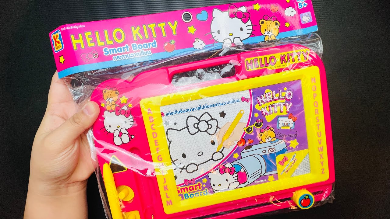 3 Minutes Satisfying with Unboxing Hello Kitty Smart Board | ASMR No ...