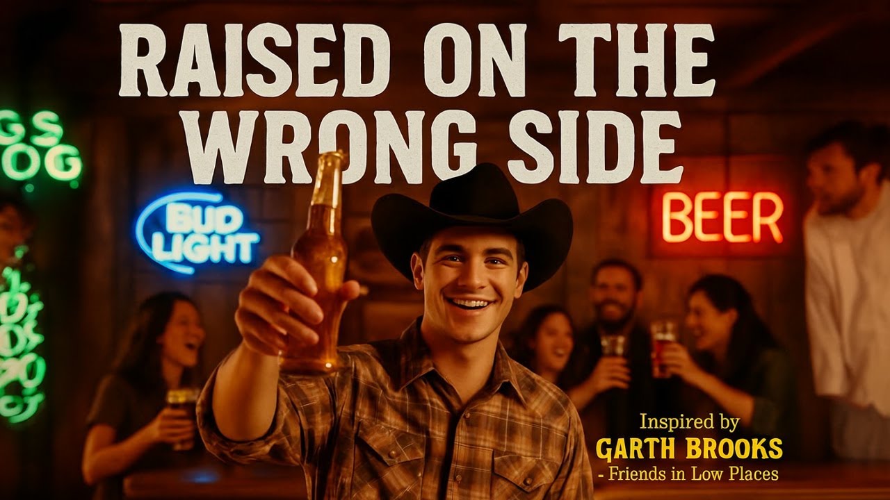 Garth Brooks Inspired - Friends in Low Places | Raised on The Wrong Side - YouTube