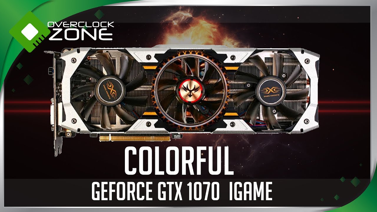 รีวิว Colorful GTX1070 iGame : Graphic Card - YouTube