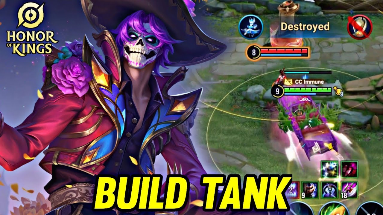 HOK : SUN CE GAMEPLAY | BUILD TANK - HONOR OF KINGS - YouTube