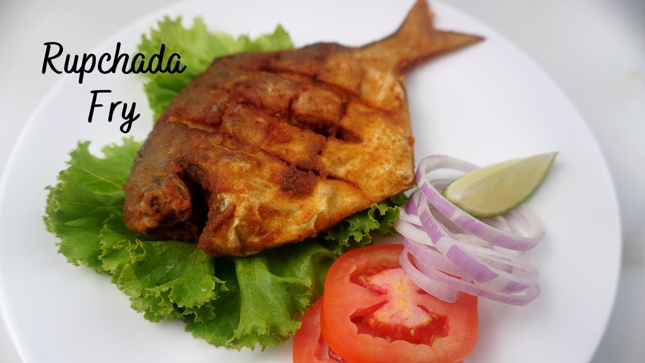 রুপচাঁদা মাছ ফ্রাই রেসিপি | Pomfret Fish Fry | Rupchada Fish Fry Bangla ...