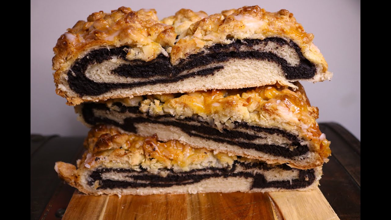 poppy roll - crispy on the outside, soft on the inside - YouTube