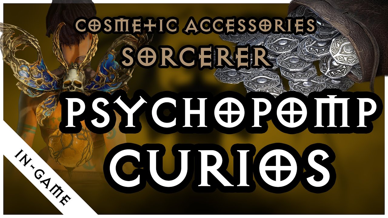 Psychopomp Curios | Diablo IV Cosmetics (Sorcerer) | In-Game (4K) | 700 ...