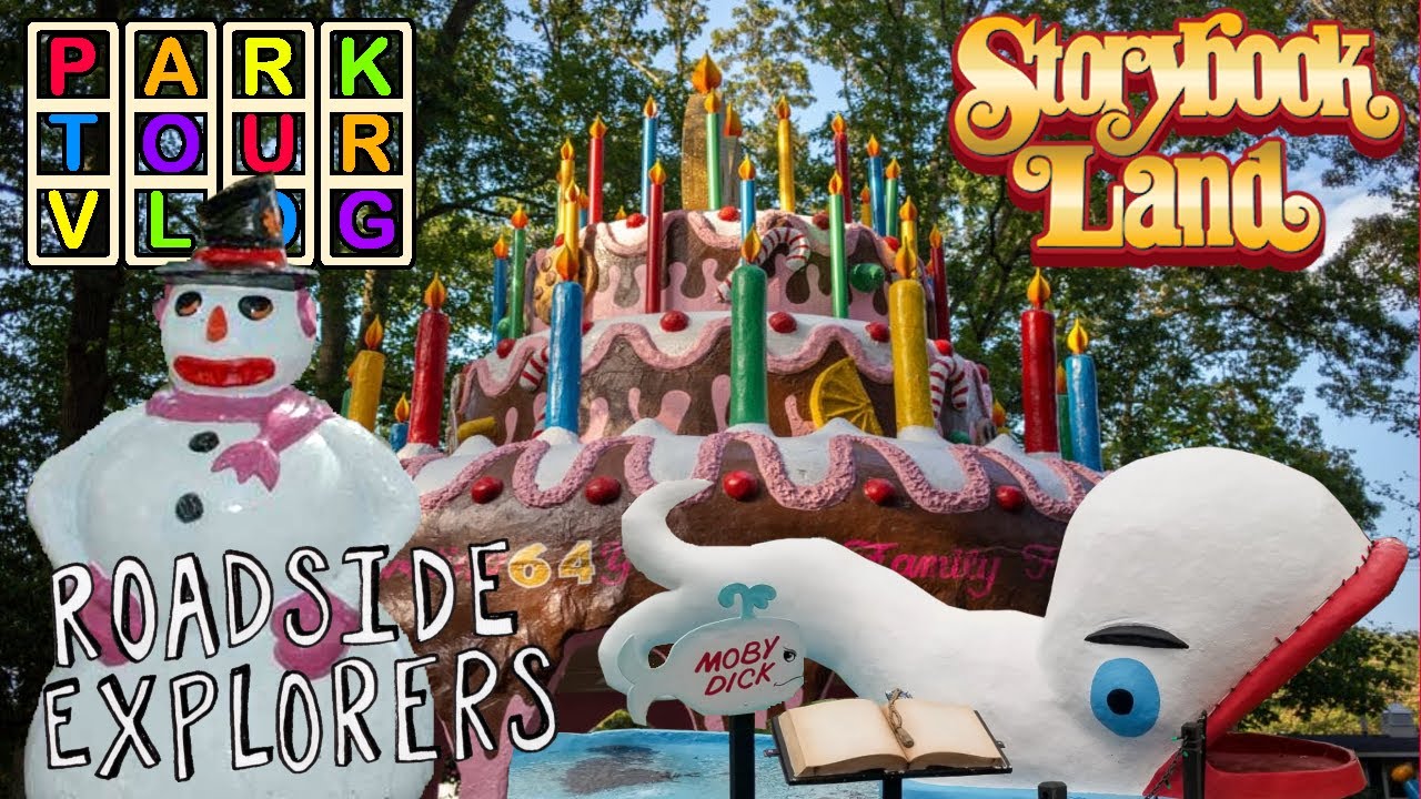 STORYBOOK LAND Park Tour Vlog Egg Harbor NJ Fairytale Theme Park Rides ...
