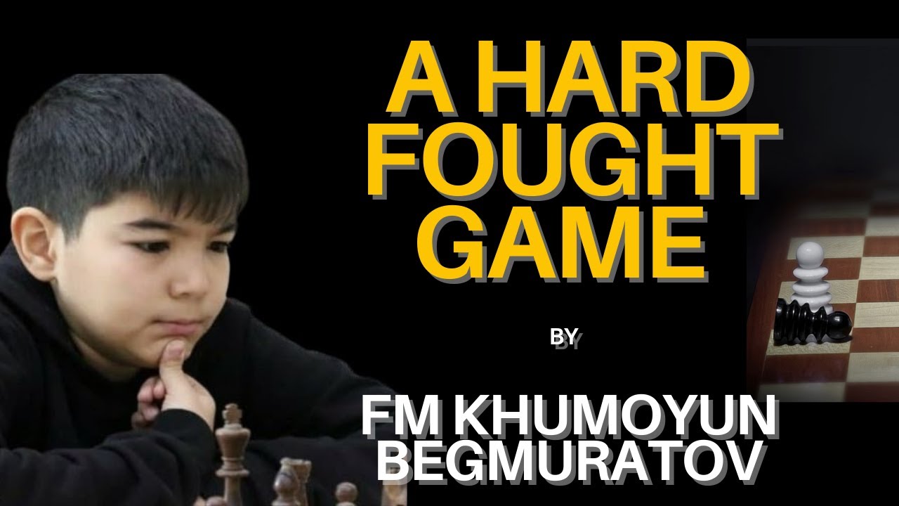 Khumoyun Begmuratov vs Elijah Everett: FIDE World Blitz Chess Championship 2022 Round 6 - YouTube