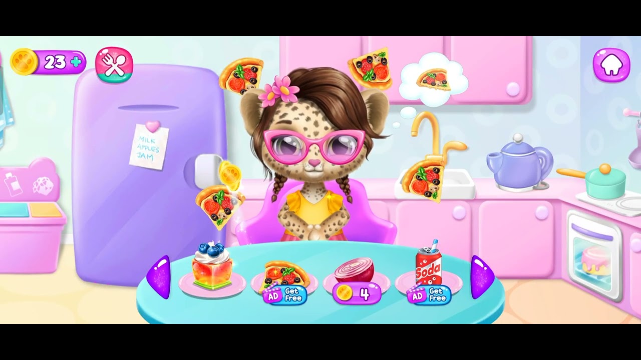 Amy Care My Leopard Baby 2 - YouTube