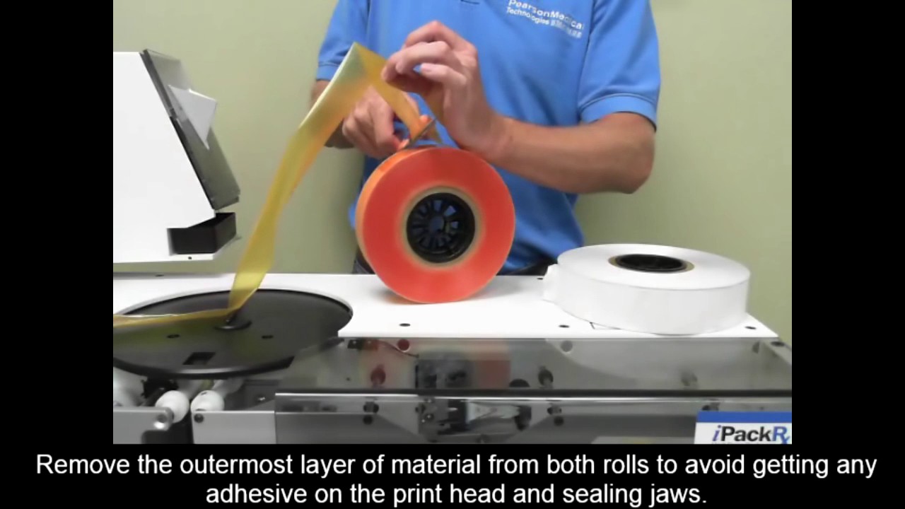 How to Load Material - iPack® Rx Unit Dose Packager - YouTube