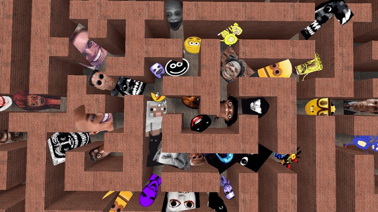 Nico's Nextbots Maze !!! - YouTube