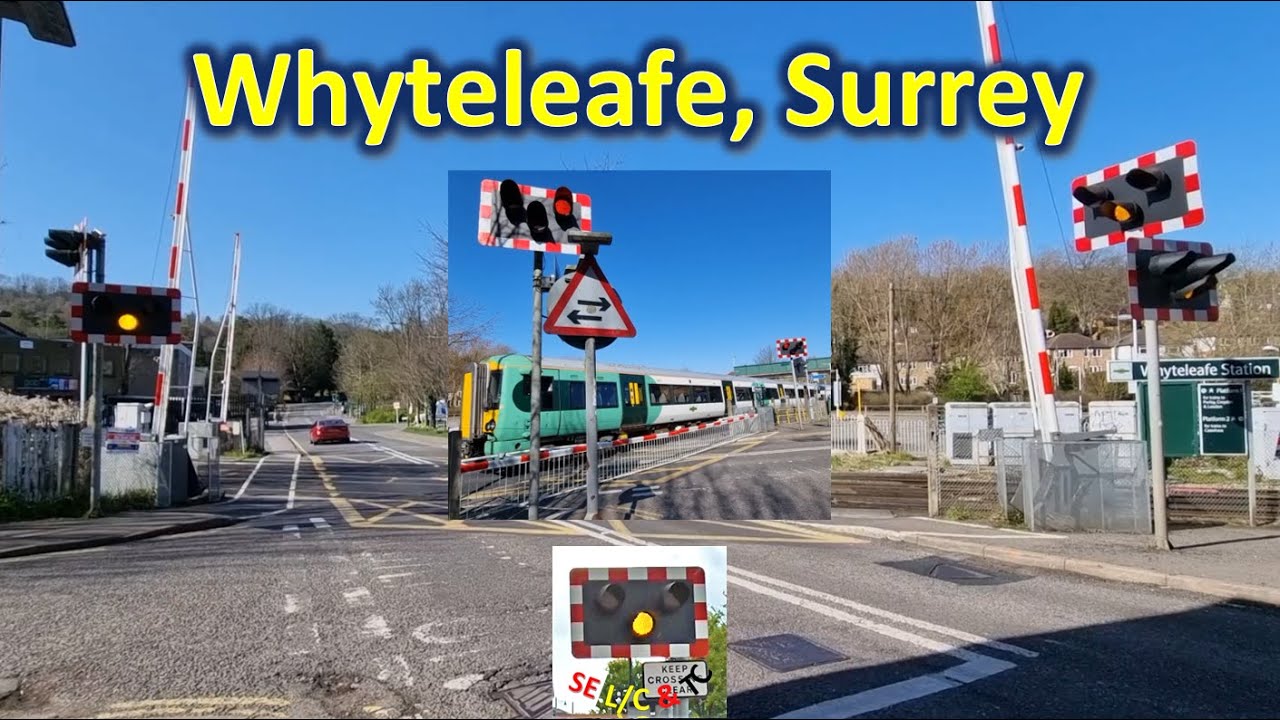 Whyteleafe Level Crossing, Surrey - YouTube