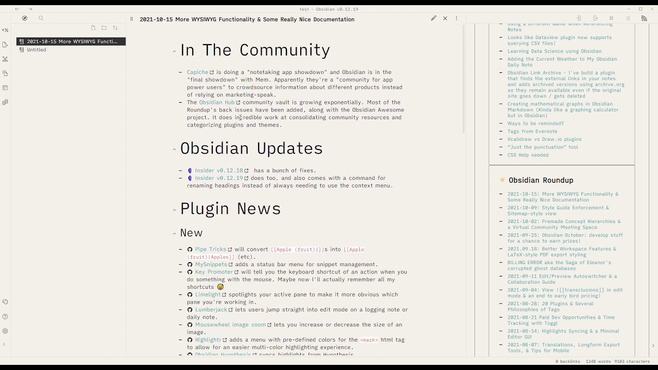 Obsidian RSS preview - YouTube