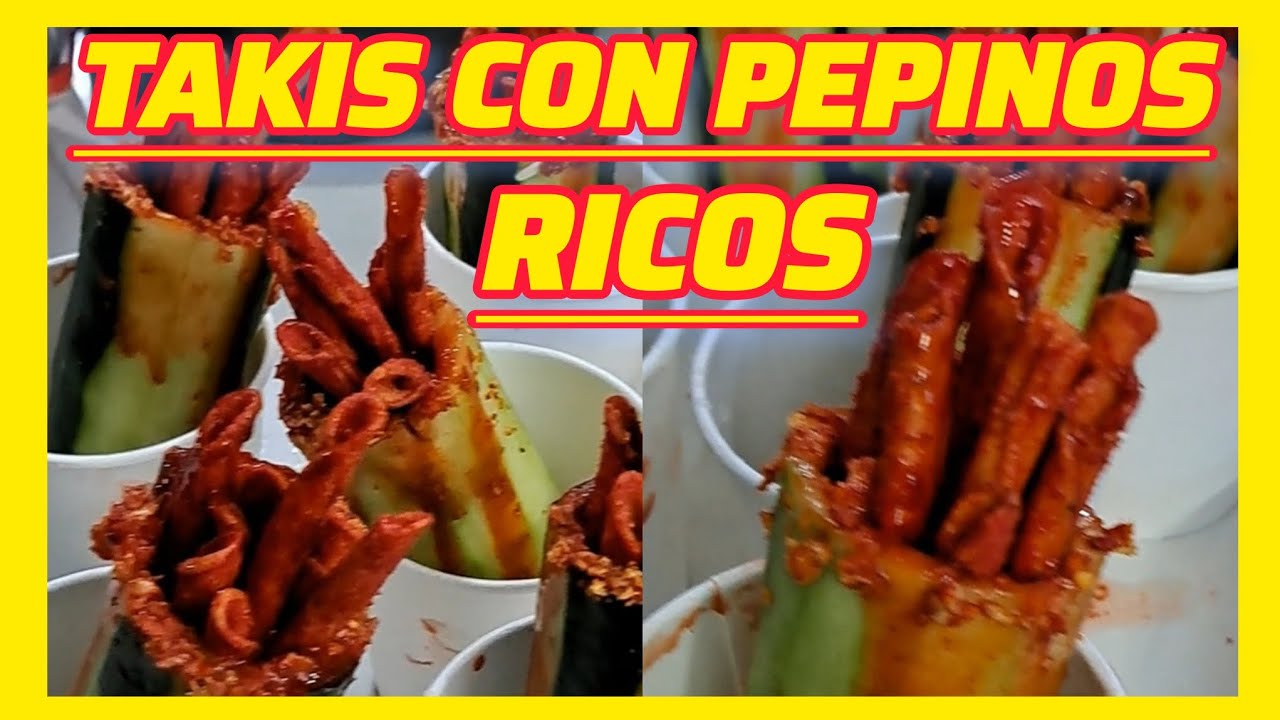 TAKIS CON PEPINO RICOS. ARIEL RAMOS - YouTube