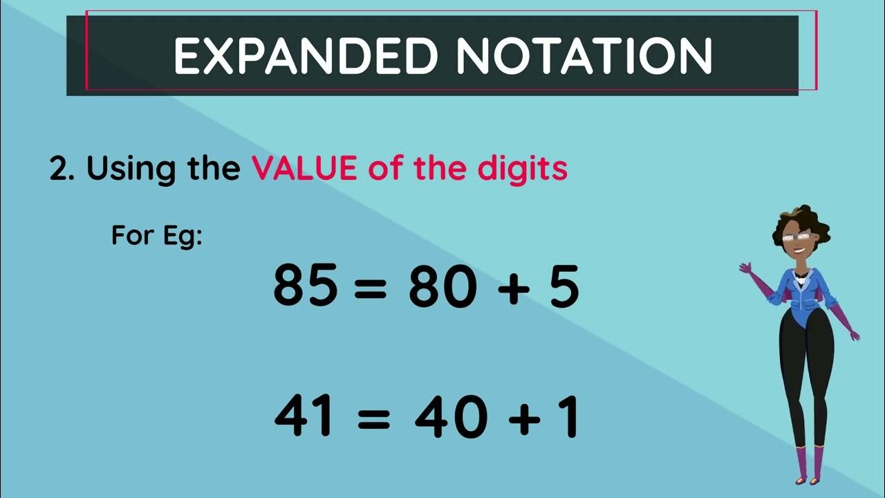 Expanded Notation, numbers up to 99 Standard 1 - pennacool.com - YouTube