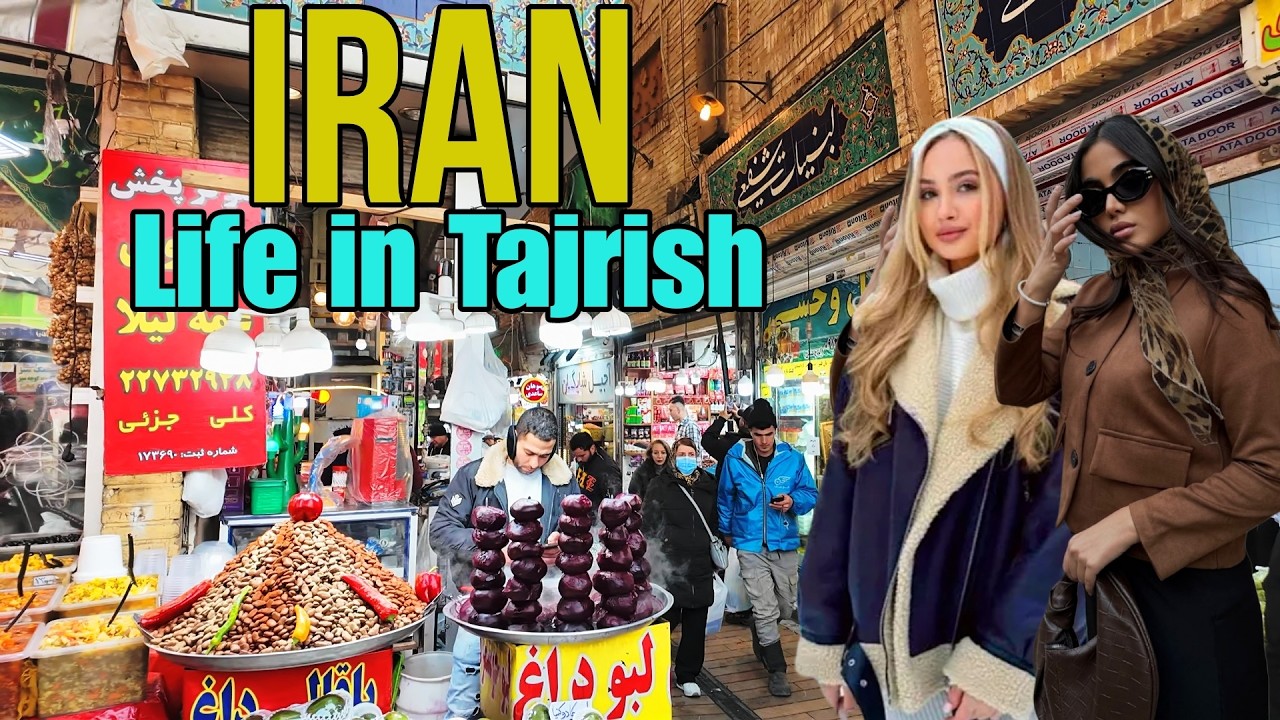 🇮🇷Tehran 2025 || Iranian Life in Tajrish neighborhood - YouTube