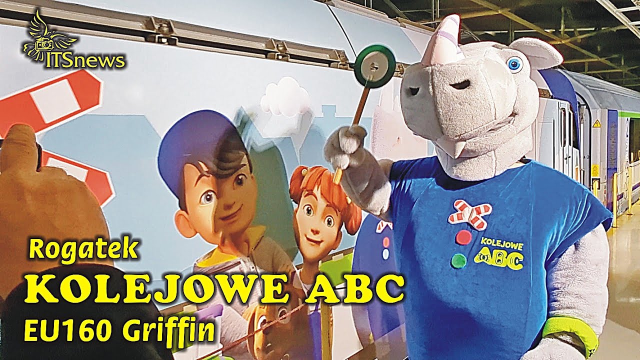 Lokomotywa EU160 Griffin w barwach Kampanii Kolejowe ABC II Rogatek ...