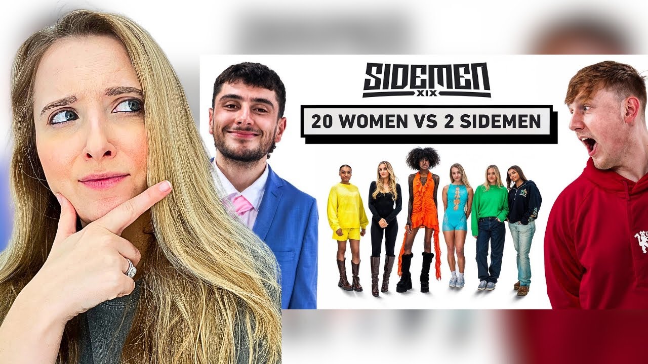 REACTING TO 20 WOMEN VS 2 SIDEMEN: ANGRY GINGE & DANNY AARONS EDITION ...
