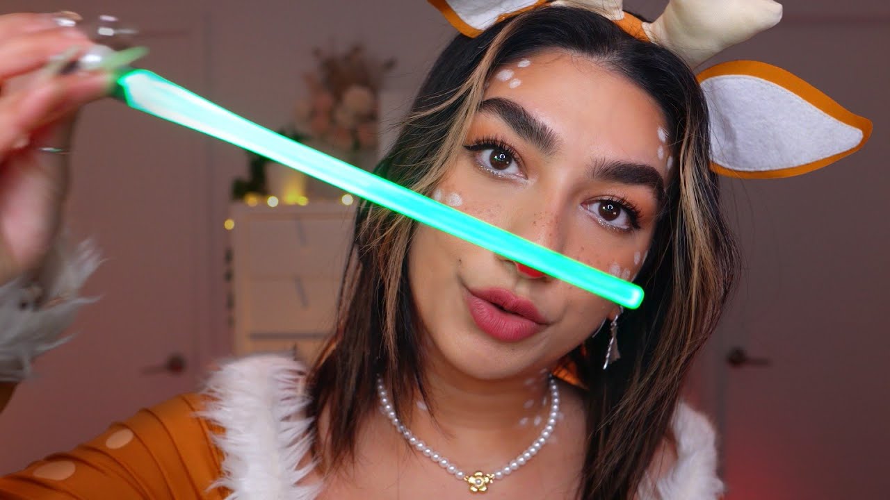 ASMR • Sweet Rudolph Gives You a Cranial Exam 🦌 ️ - YouTube