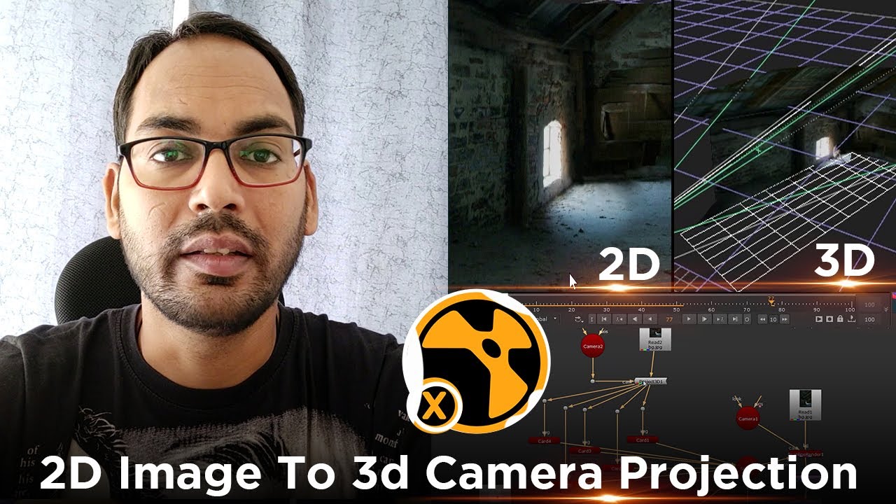 3D Environments from 2D Images with Nuke's Camera Projection - YouTube