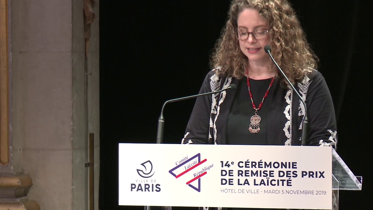 Karima Bennoune : Prix International Laïcité 2019 - YouTube