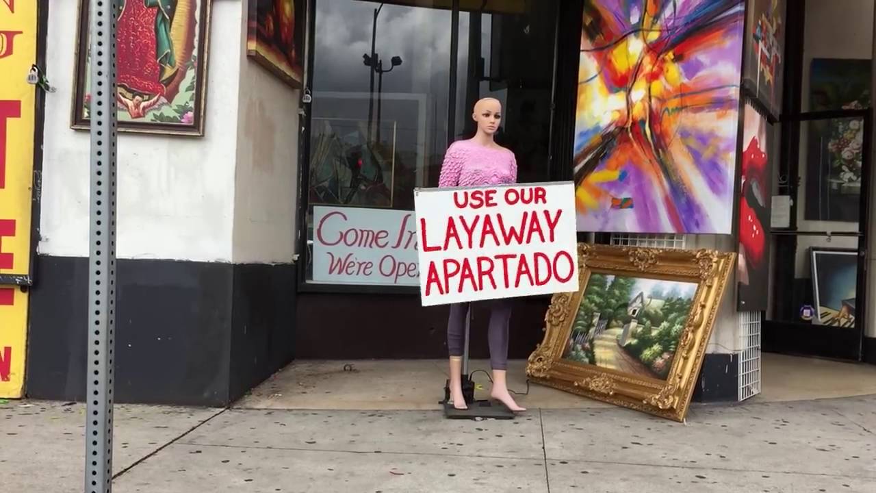 Art on layaway. - YouTube