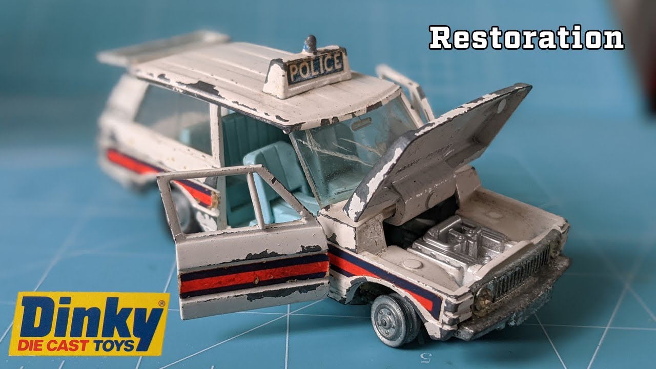 Dinky Toys Restoration Range Rover Police - YouTube